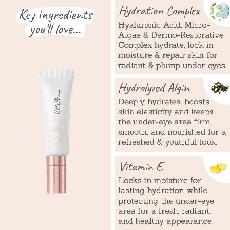 Delilah Wake Up Radiant Eye Perfector | Prep, Hydrate & Awaken Eyes ...