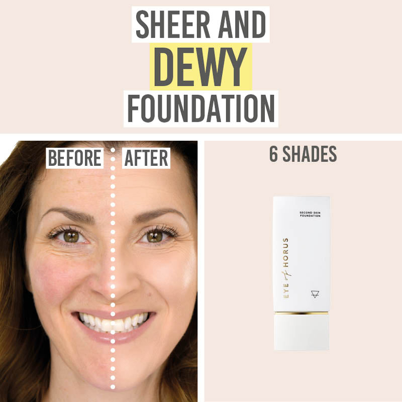 Eye of Horus Second Skin Foundation | Sheer & Dewy Finish – Beauty and ...