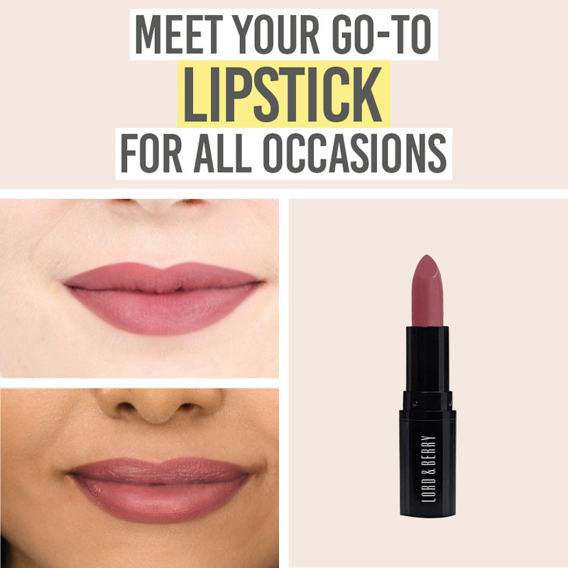 Lord & Berry ABSOLUTE Lipstick in Rosewood | Classic Everyday Lipstick ...