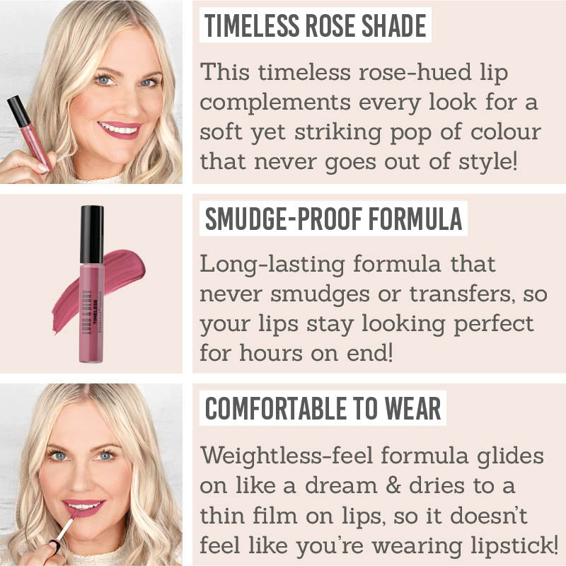Lord & Berry Bloom Timeless Kissproof Lipstick | Rosy & Smudge-proof ...