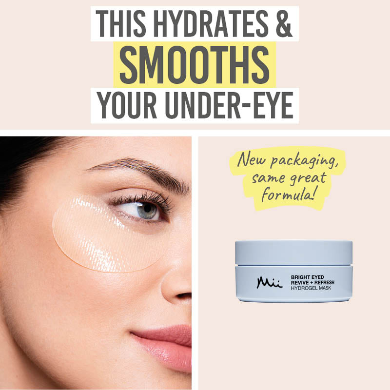 Mii Cosmetics Bright Eyed Revive + Refresh Hydrogel Mask | Under-Eyes ...