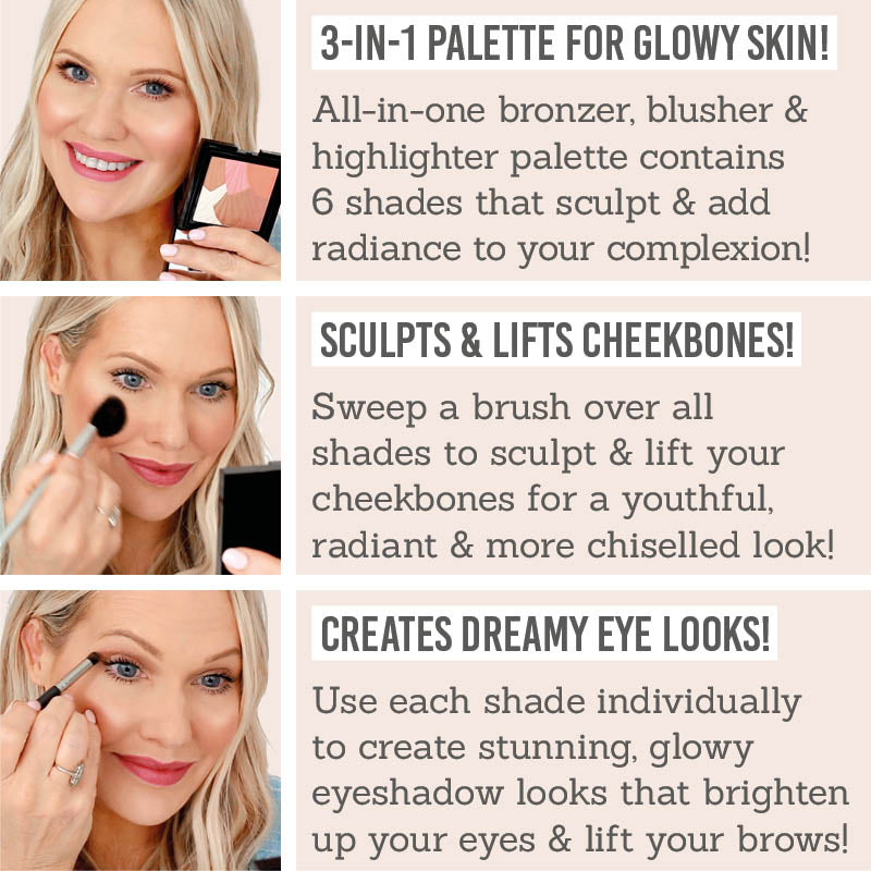 Mii Cosmetics Celestial Skin Shimmer | Bronzer, Blusher & Highlighter ...