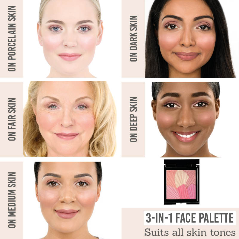 Mii Cosmetics Celestial Skin Shimmer Rose Quartz | Blush & Glow ...