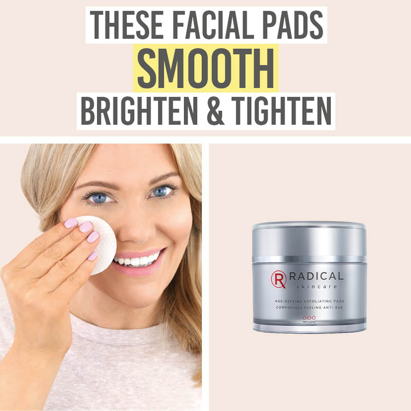 Radical Skincare Age Defying Exfoliating Pads | Smooth Skin – Beauty ...