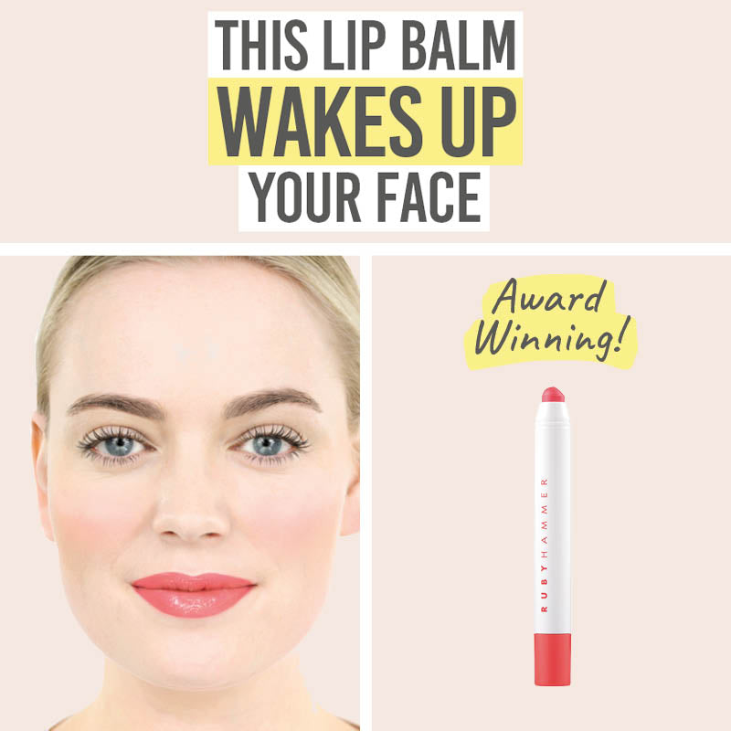 Ruby Hammer Lip Serum Balm in 'Coral' | Revives & Brightens – Beauty ...