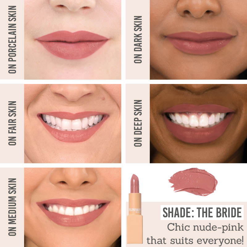 Runway Room Cosmetics Lipstick in 'The Bride'| Timeless & Chic Lips ...