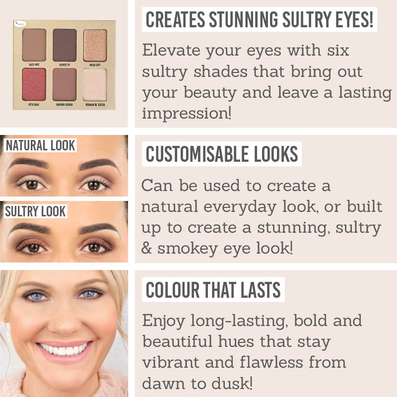 theBalm Cosmetics Male Order First Class Male Eyeshadow Palette ...